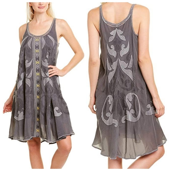 Johnny Was | Dresses | Johnny Was Musa Tank Dress S Slip | Poshmark